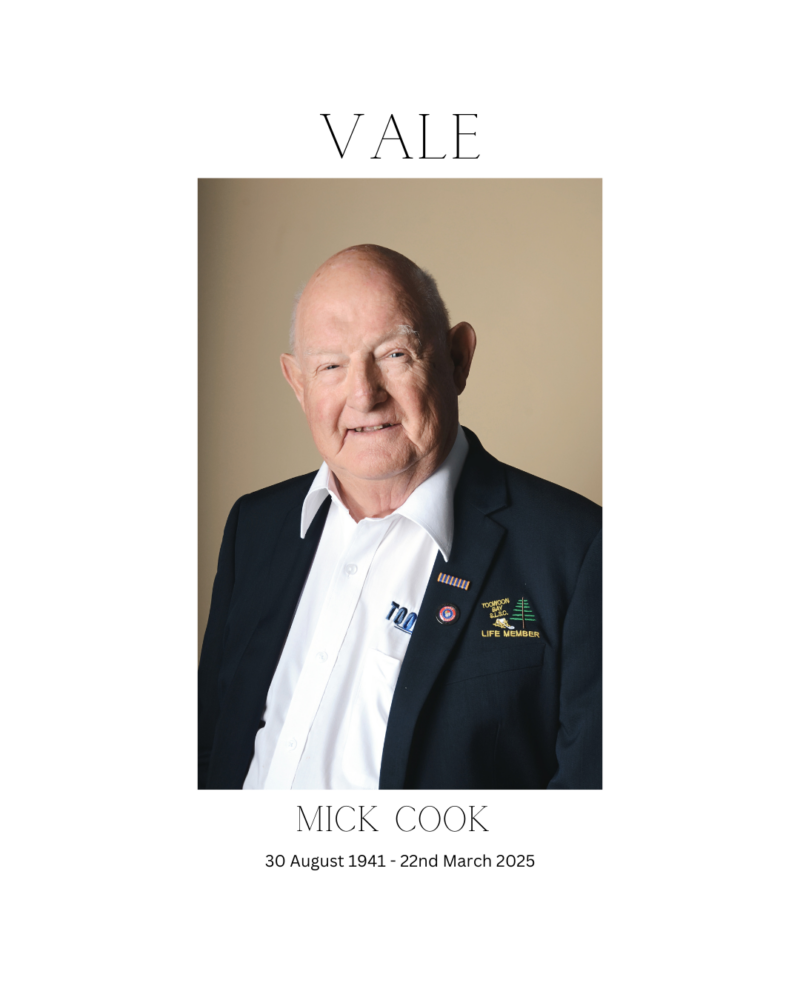 Vale Mick Cook – Toowoon Bay Surf Club